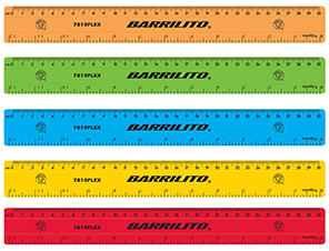 Regla Flexible Barrilito 7810Flex - Ryssa Papelerías